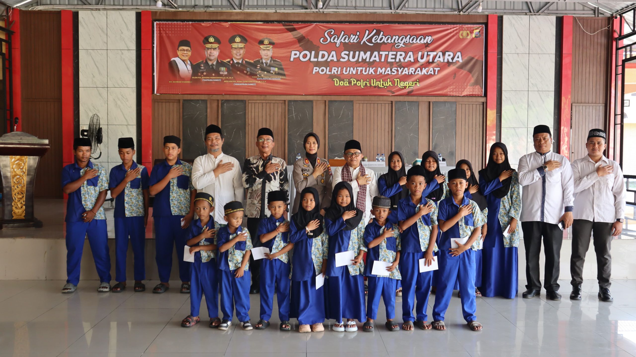 Polresta Deli Serdang Gelar Safari Kebangsaan Dengan Tema "Doa Polri ...